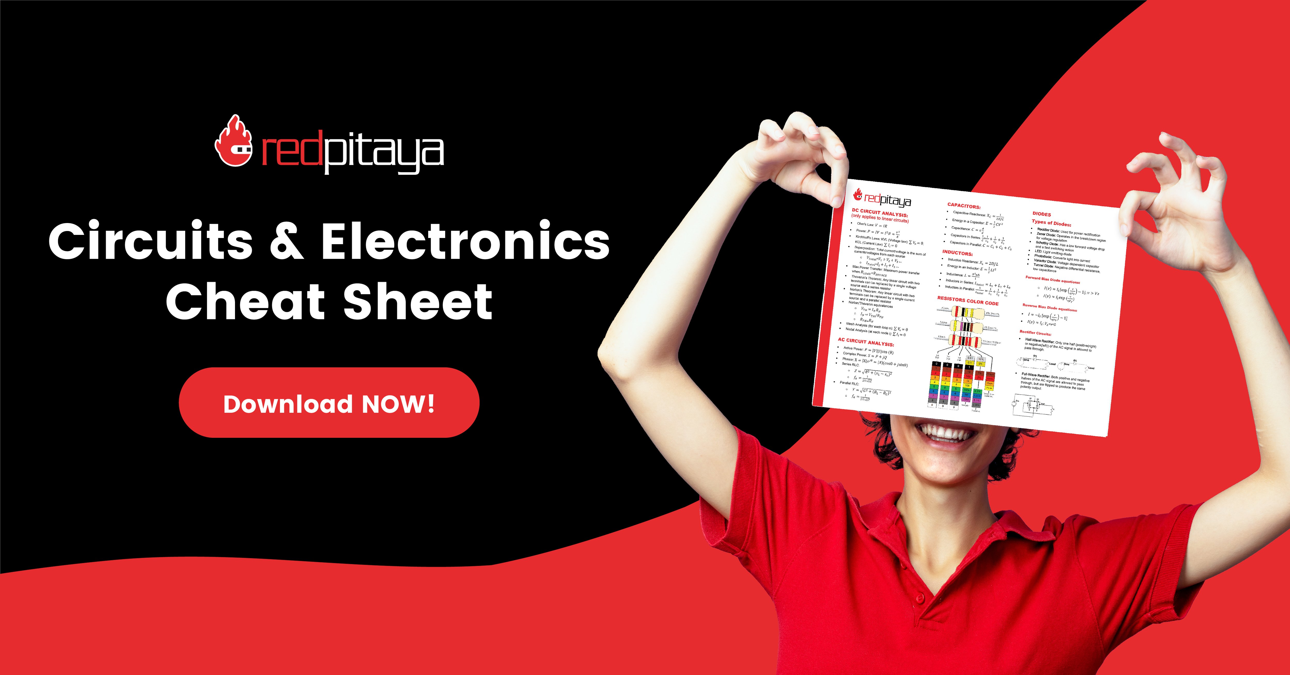 Circuits & Electronics Cheat Sheet